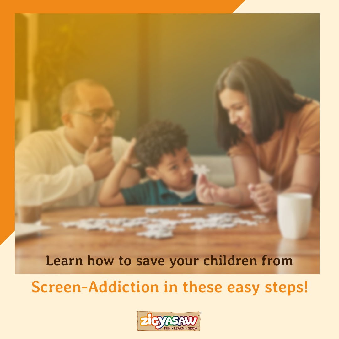 Learn how to save your children from Screen-Addiction in these easy st ...