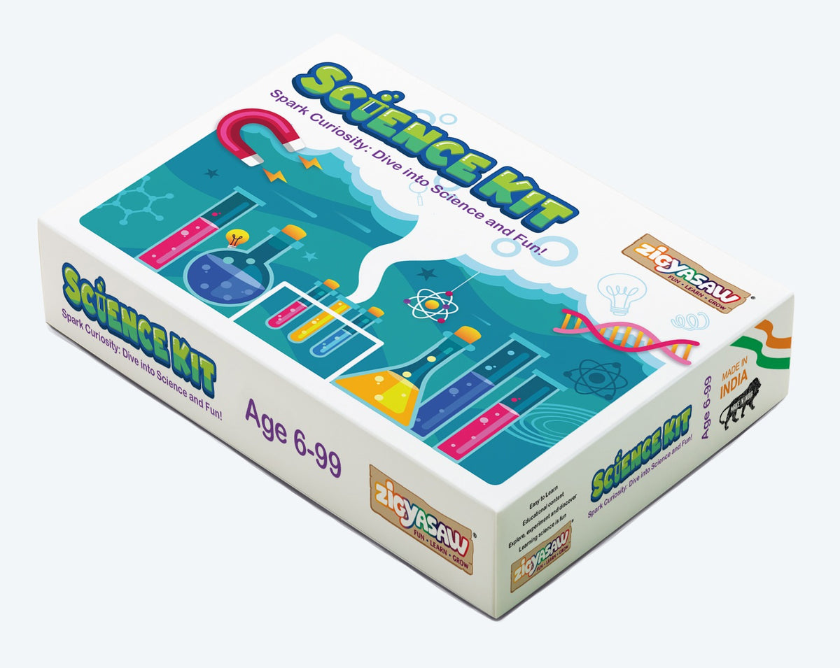 Zigyasaw Science Kit - 125-in-1 Science Kit for Kids | Fun & Education