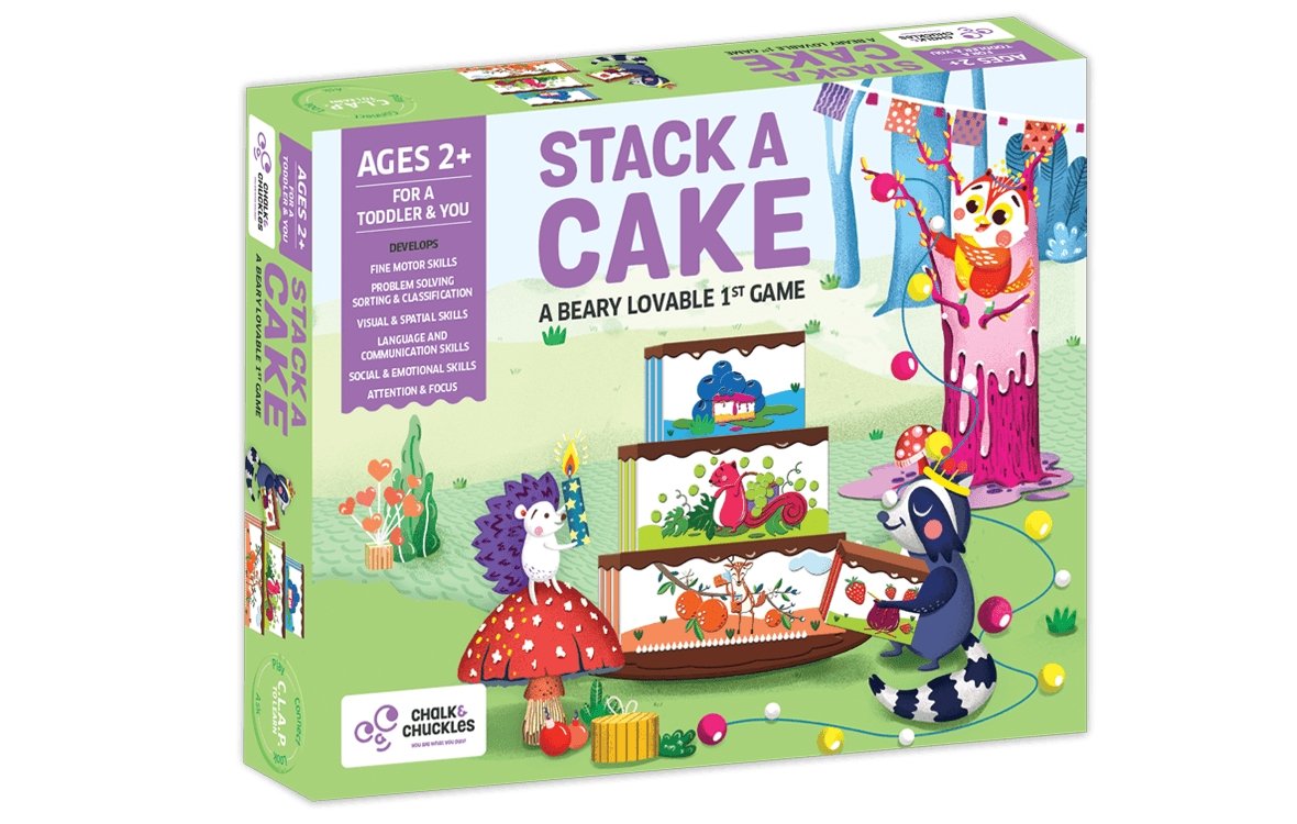 ZCC Stack a cake - For a toddler and you, Age 2+ – Zigyasaw